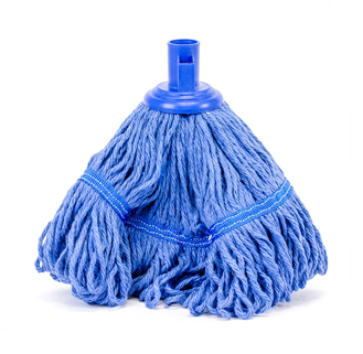 Mop Head Round Screw On Blue – Parkers Food Machinery Plus