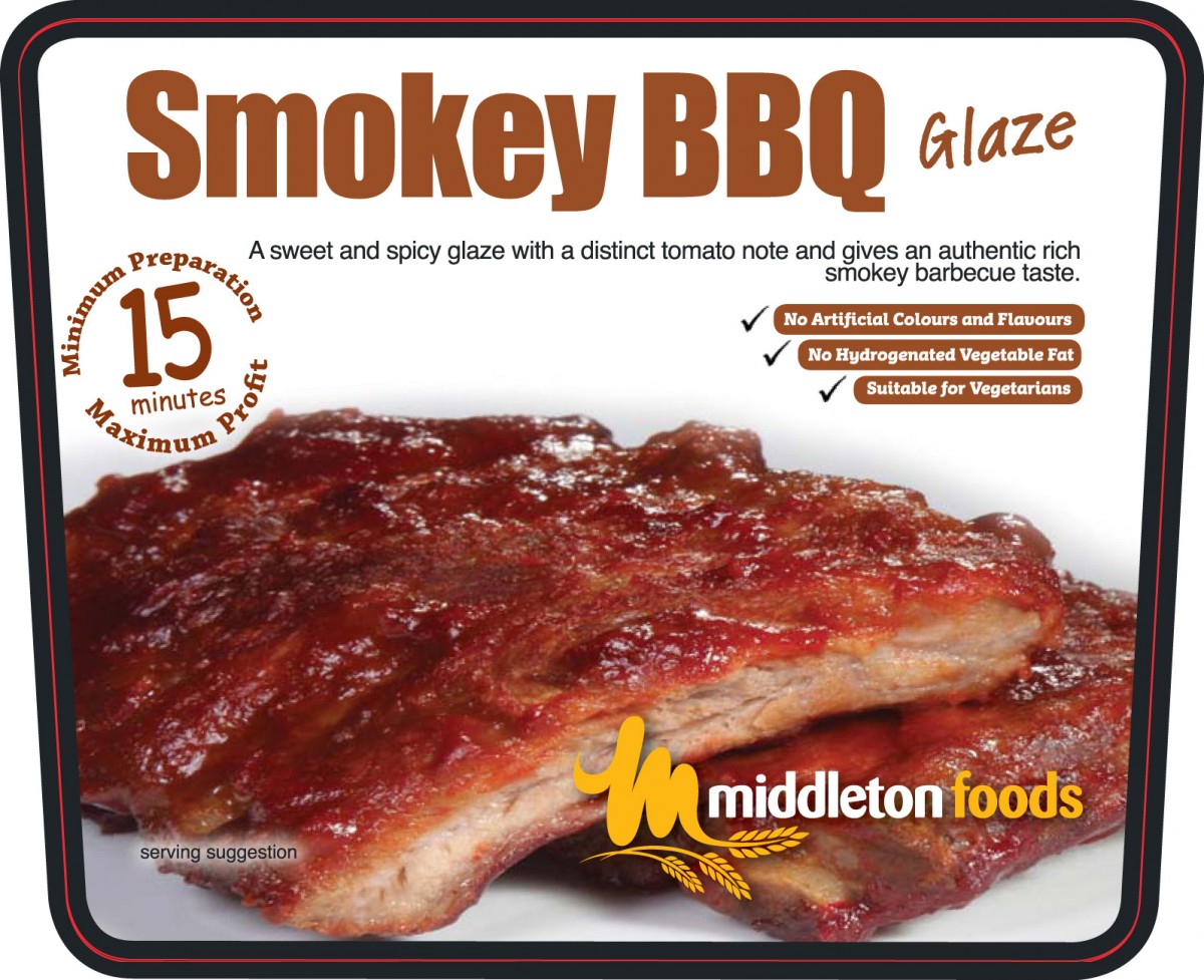 Middletons Glaze Smokey BBQ 2.5kg